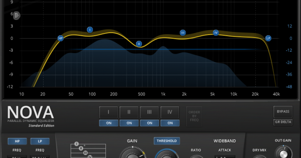 TDR Nova, dynamic EQ freeware | Audiofader - RecMixMasterSoundDesign