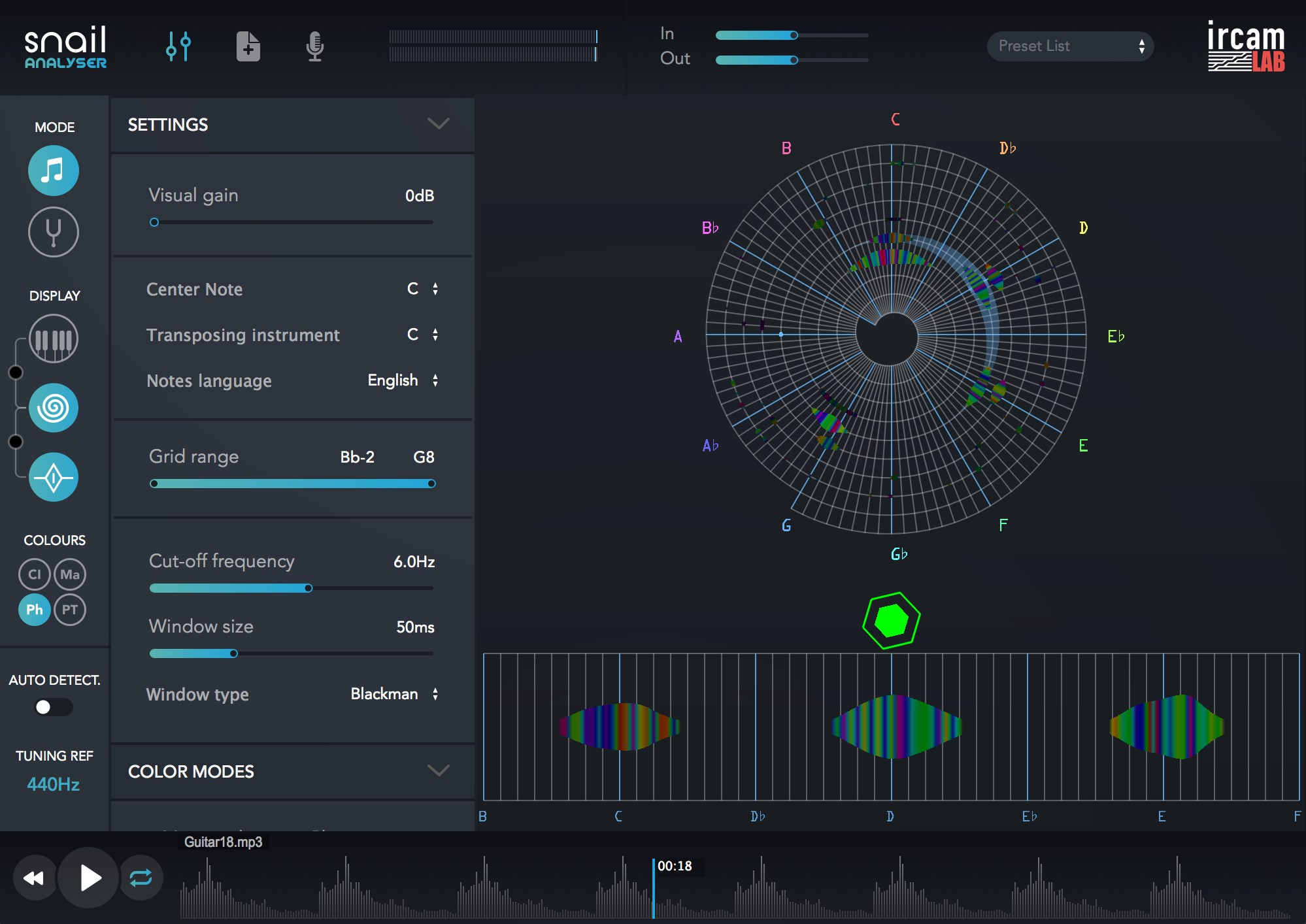 Ircam Lab The Snail, intonazione assoluta - Audiofader ...