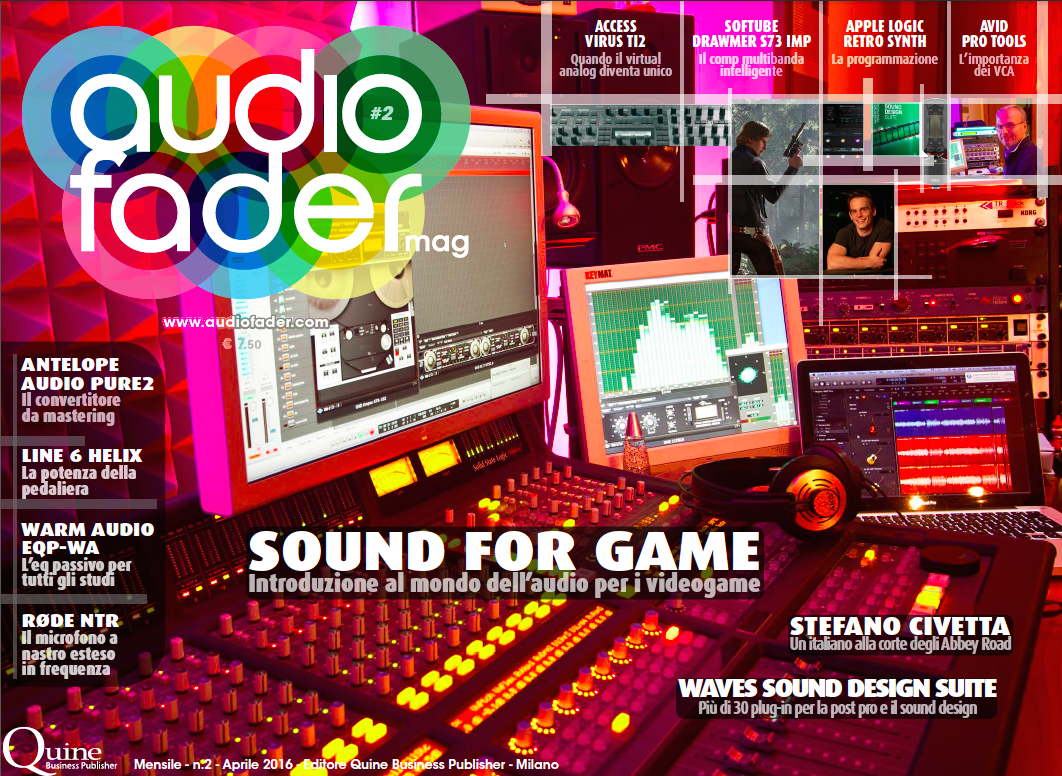 Audiofader #2 è arrivato! | Audiofader - RecMixMasterSoundDesign