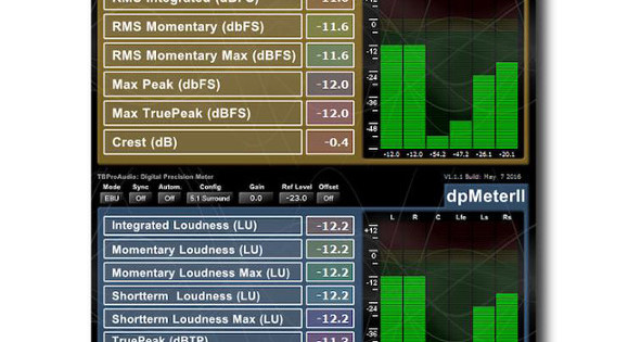 dpMeter II, tool di misura loudness gratuito | Audiofader ...