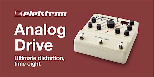 Elektron Analog Drive, otto circuiti di distorsione analogico in un ...