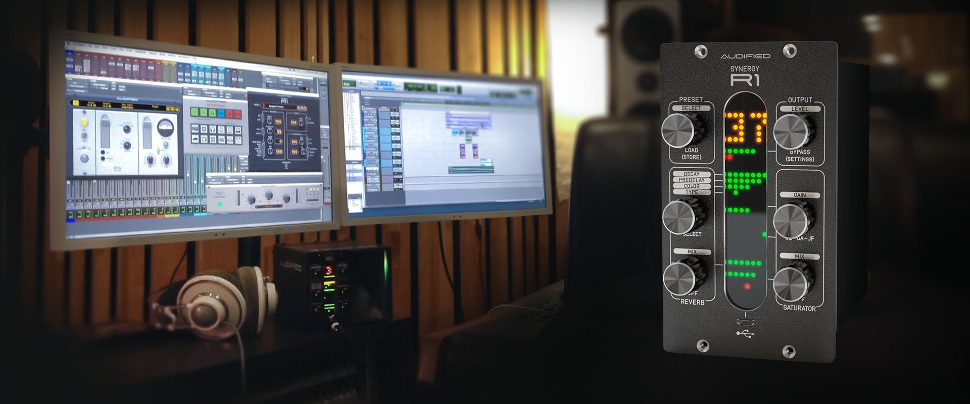 Audified presenta Synergy R1 - Audiofader - RecMixMasterSoundDesign