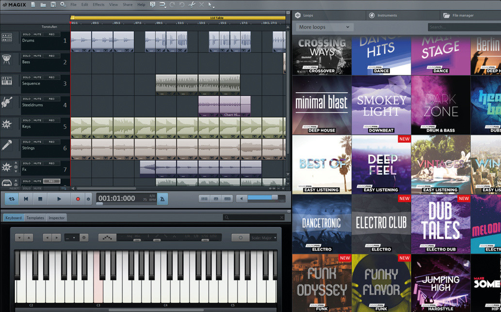 Magix Music Maker, tante nuove versioni e update gratuiti a vita ...