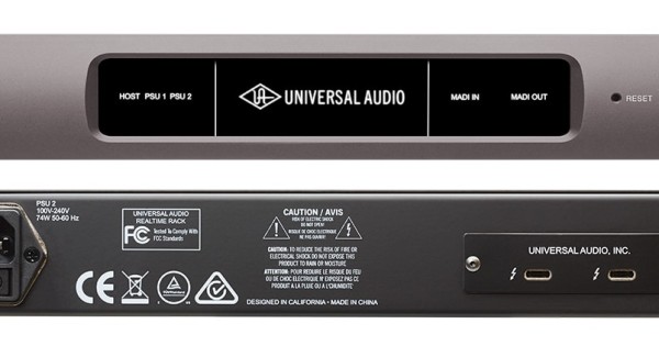 UAD-2 Live Rack, il processing Universal Audio per il live | Audiofader ...