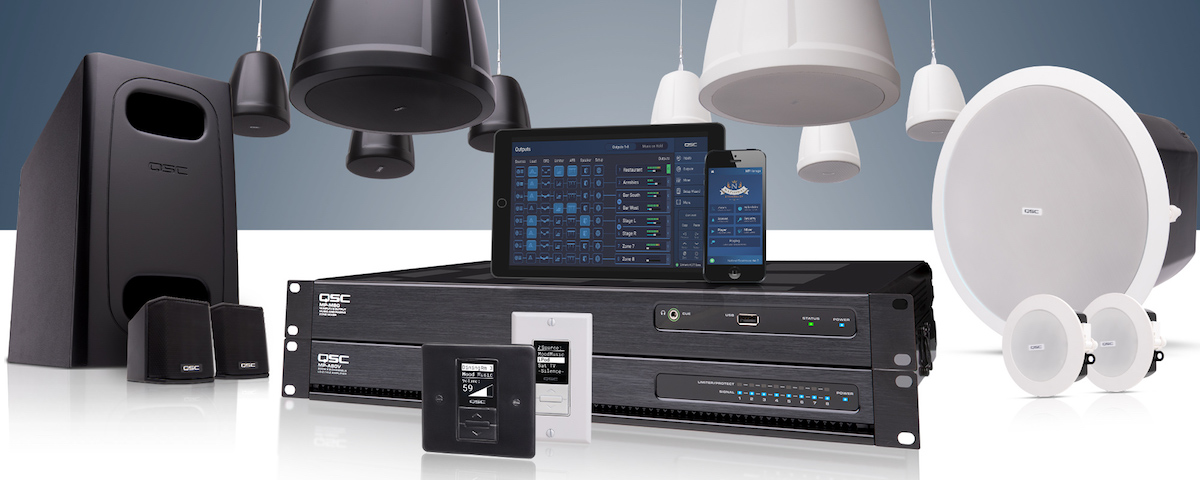 QSC presenta la serie di prodotti Premium Business Music Solutions ...