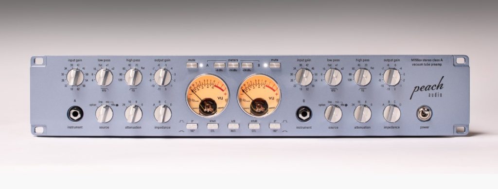 Peach Audio presenta la terza generazione del pre M196sx | Audiofader ...