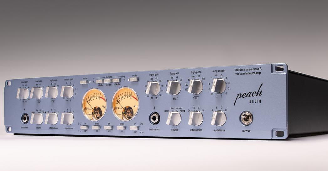 Peach Audio presenta la terza generazione del pre M196sx - Audiofader ...