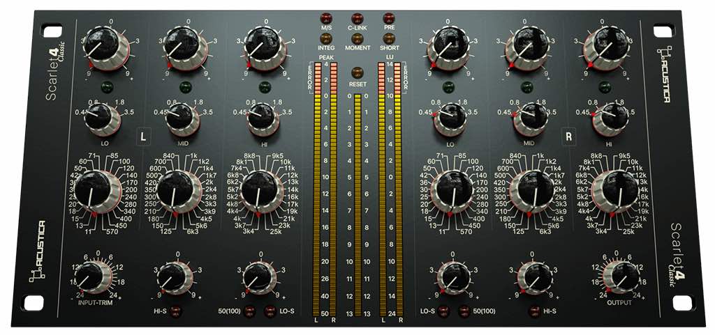 Scarlet4, il nuovo bundle di eq per mastering di Acustica Audio ...