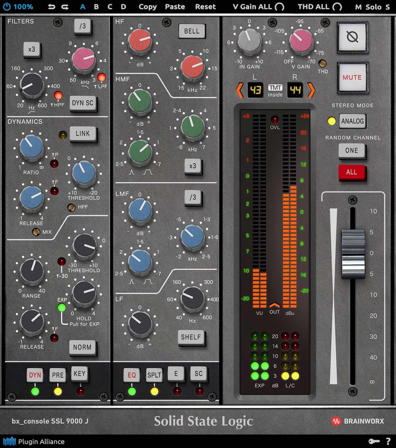 brainworx bx_console SSL 9000J, una nuova console per la tua DAW ...