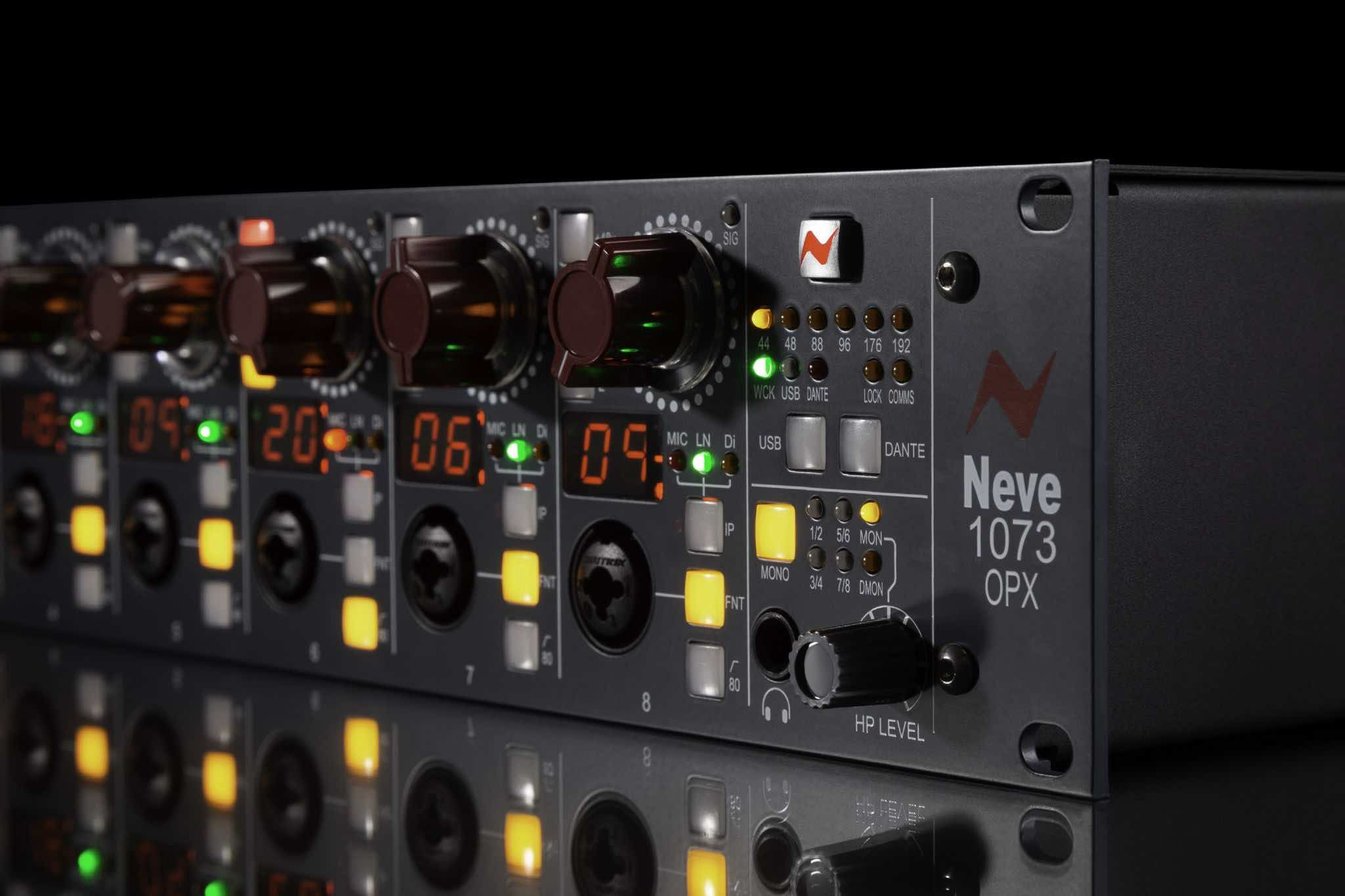 AMS Neve lancia il nuovo pre 1073OPX a otto canali | Audiofader ...