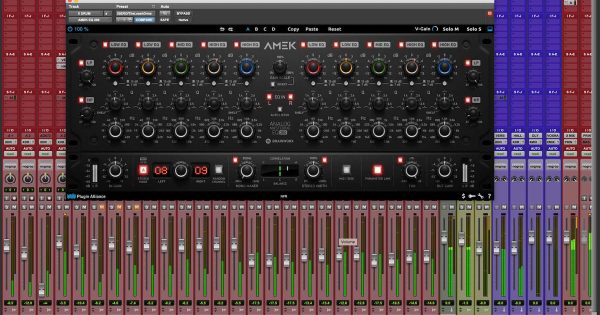 Amek EQ200, eq parametrico ultra-trasparente ora per la tua DAW ...