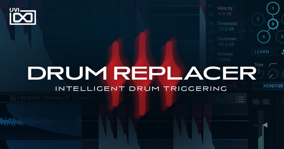 UVI Drum Replacer, un trigger ultracreativo | Audiofader - RecMixMasterSoundDesign