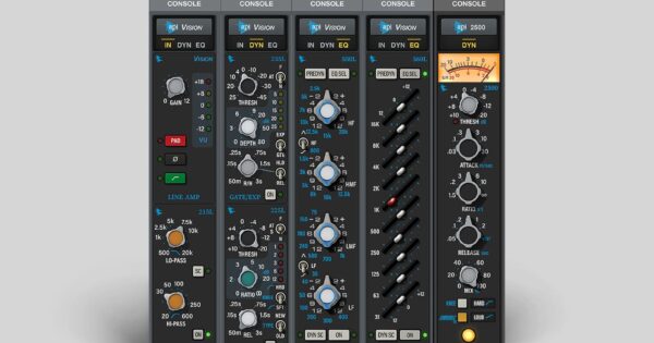 UAD API Vision Channel Strip: colore API e workflow Universal Audio ...