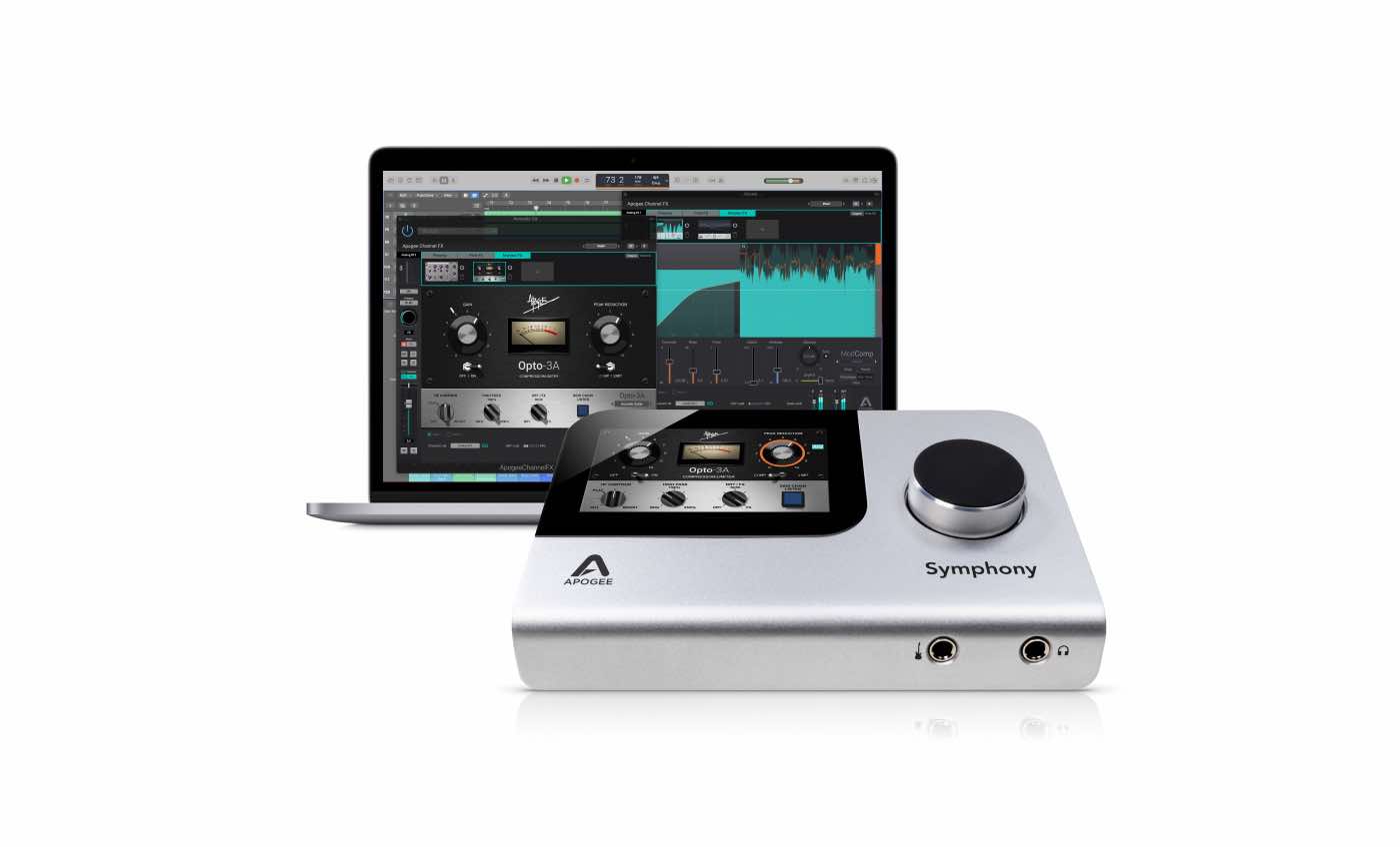 Apogee Symphony Desktop, nuovo aggiornamento software | Audiofader ...