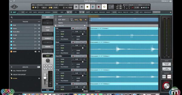 Tutorial video Universal Audio Luna: quantize | Audiofader - RecMixMasterSoundDesign