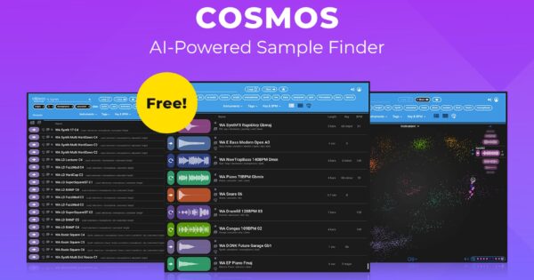 Waves Cosmos, un nuovo sample player gratuito! | Audiofader - RecMixMasterSoundDesign