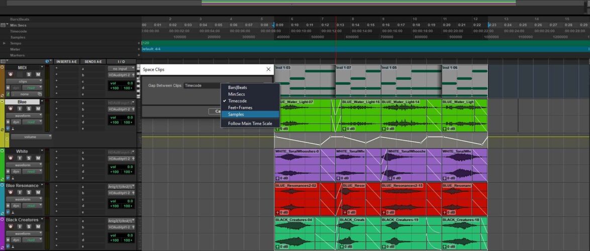 CLIPS: space clips, CLIP effects e audio to midi – Tutorial | Audiofader - RecMixMasterSoundDesign