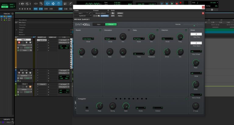 Avid Pro Tools: synth patch in SynthCell, il tutorial | Audiofader ...