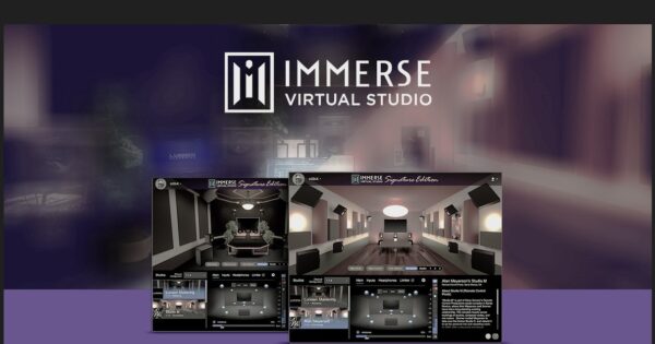 Embody/Steinberg Immerse Virtual Studio | Audiofader - RecMixMasterSoundDesign