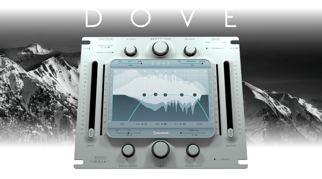 Acustica Audio presenta Dove, Dynamic Harmonics Compressor/Suppressor e ...
