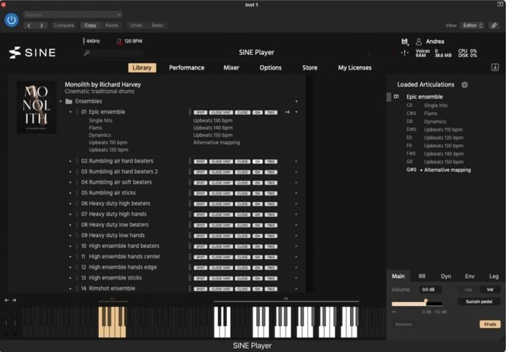 Orchestral Tools Monolith: Drums & Percussion library – Review ...