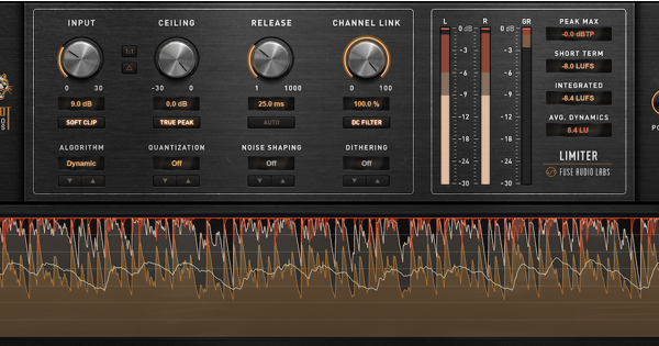 Fuse Audio Labs OCELOT, limiter e soft clipper insieme | Audiofader ...